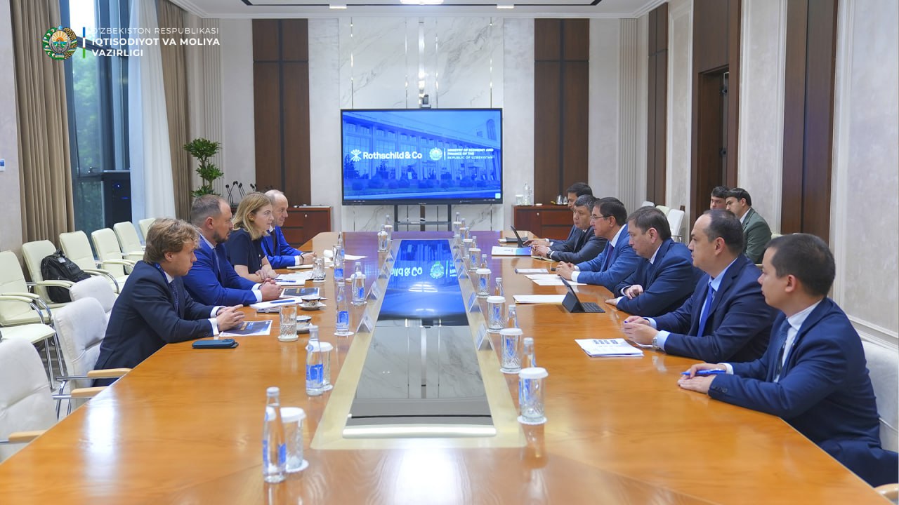 “Rothschild & Co” vakillari bilan uchrashuv bo‘lib o‘tdi
