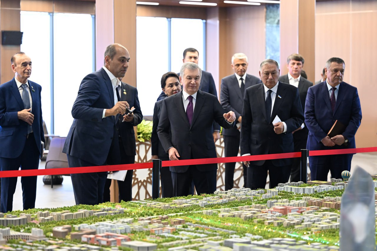 Information presented on new projects in New Tashkent