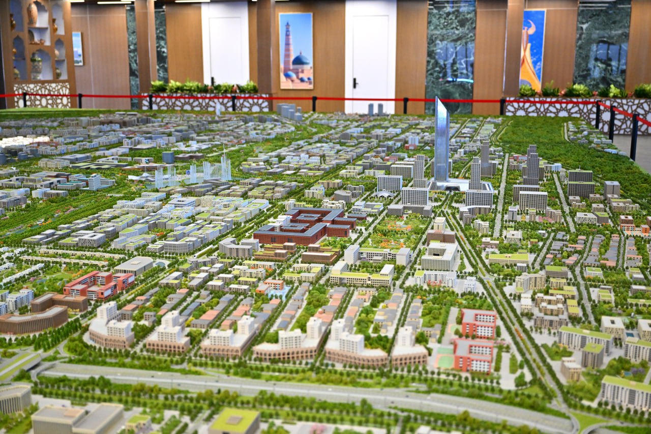 Information presented on new projects in New Tashkent