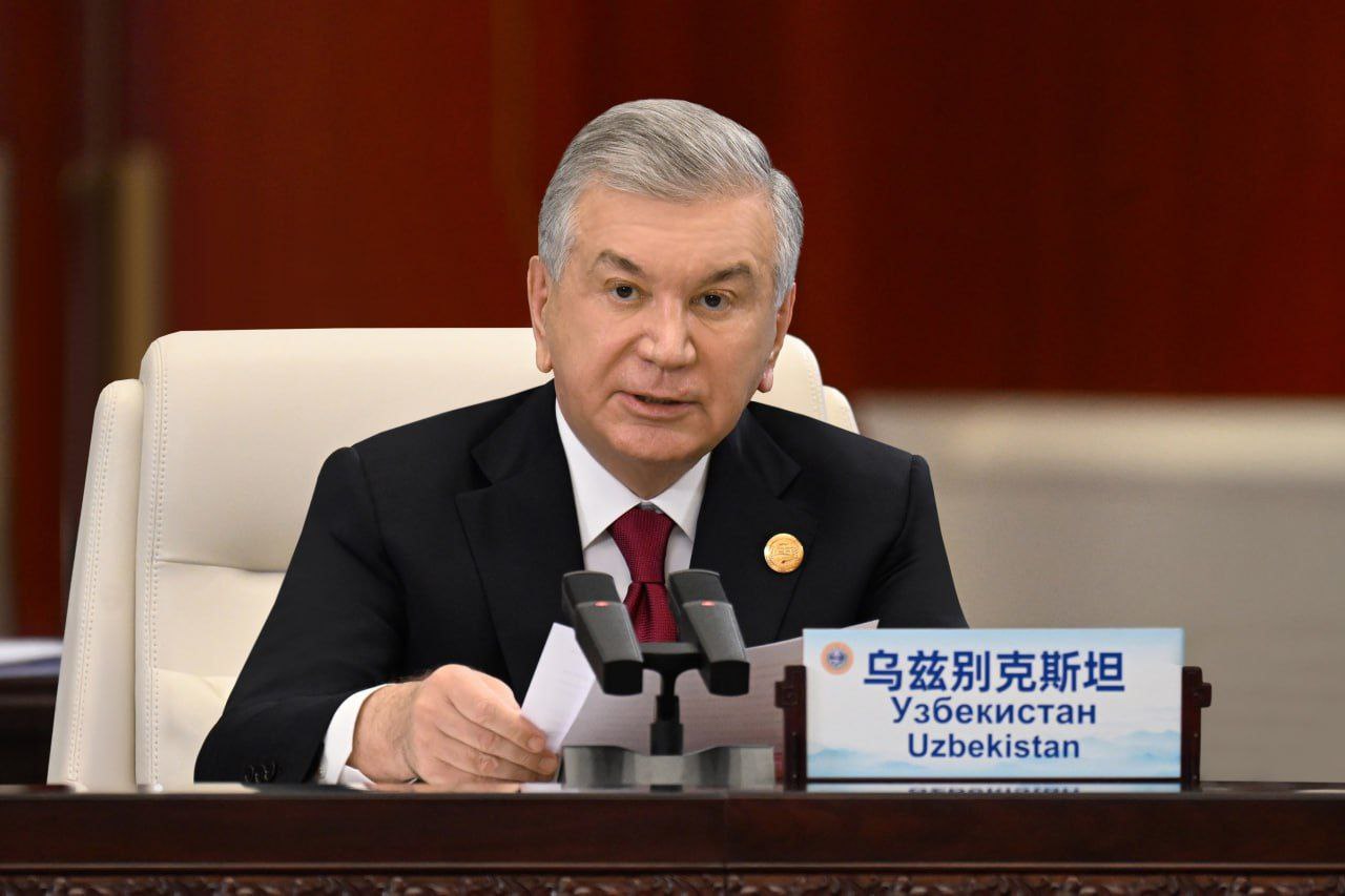 O‘zbekiston Respublikasi Prezidenti Shavkat Mirziyoyevning Shanxay hamkorlik tashkiloti Davlat ...