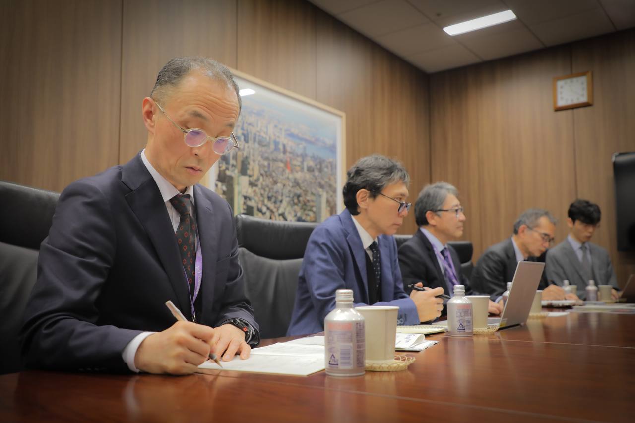 Tokioda O‘zbekiston Respublikasi madaniyat vaziri Ozodbek Nazarbekov ...