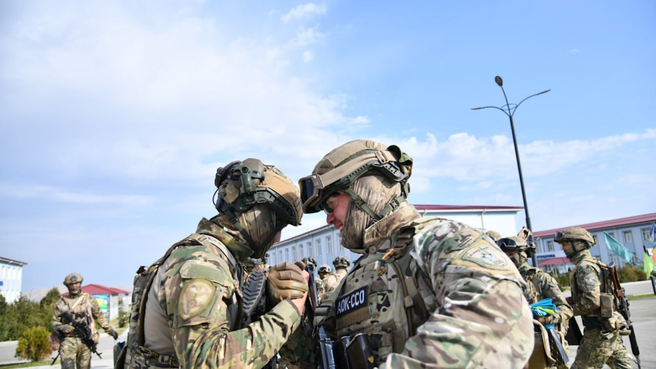 “Forish” tog‘ poligonida hamkorlikdagi “Hanjar-2024” maxsus-taktik o ...