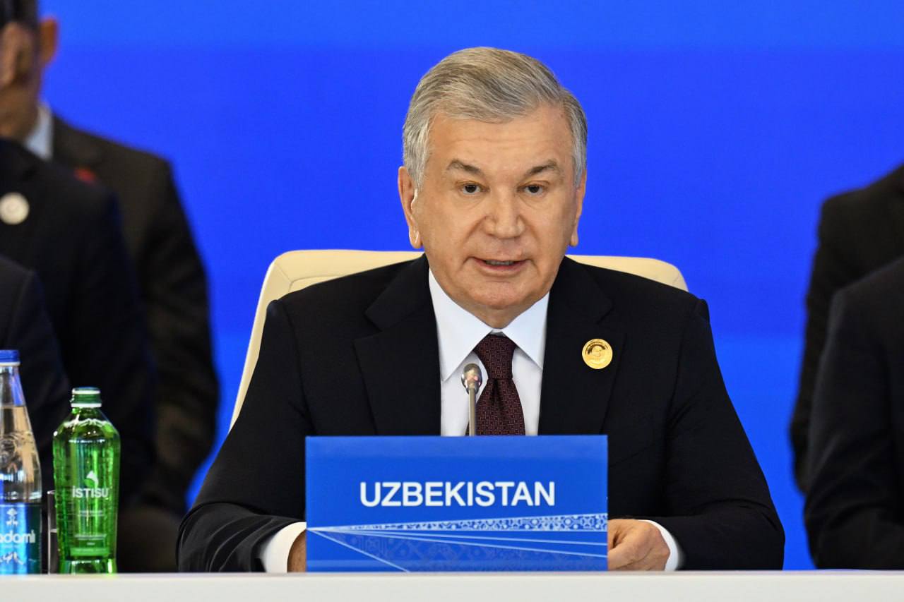 O‘zbekiston Respublikasi Prezidenti Shavkat Mirziyoyevning Iqtisodiy hamkorlik tashkiloti ...