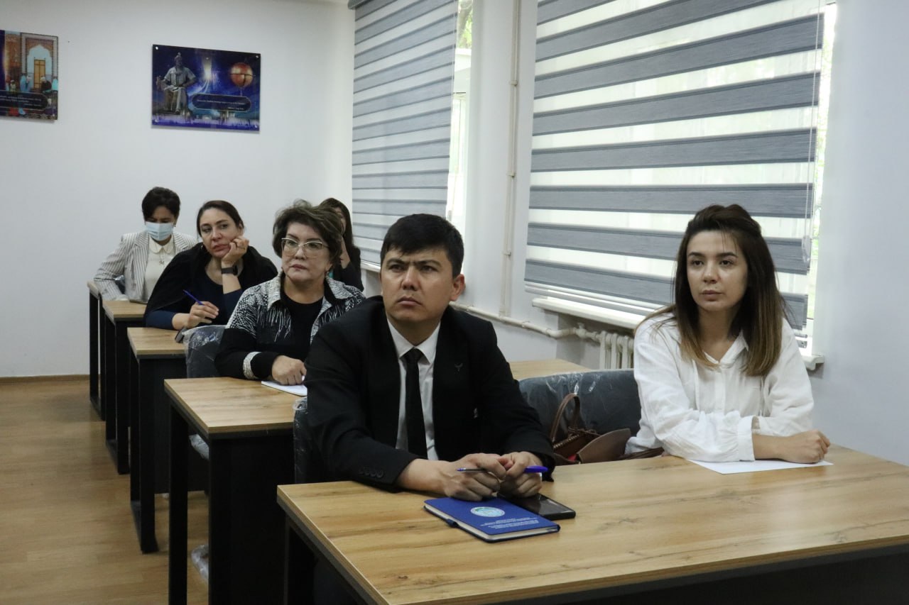 Malaka oshirish Tarmoq markazida Inson resurslarini rivojlantirish va boshqarish yoʻnalishida ...