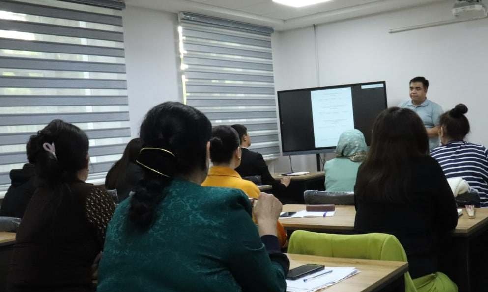 Malaka oshirish Tarmoq markazida Inson resurslarini rivojlantirish va boshqarish yoʻnalishida ...