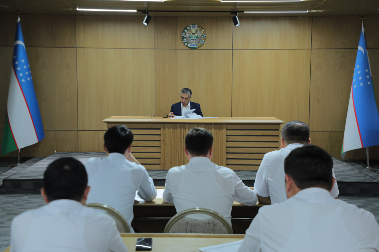 “Ijro.gov.uz” tizimi orqali nazoratga olingan hujjatlar ijrosi yuzasidan yig‘ilish bo‘lib o‘tdi