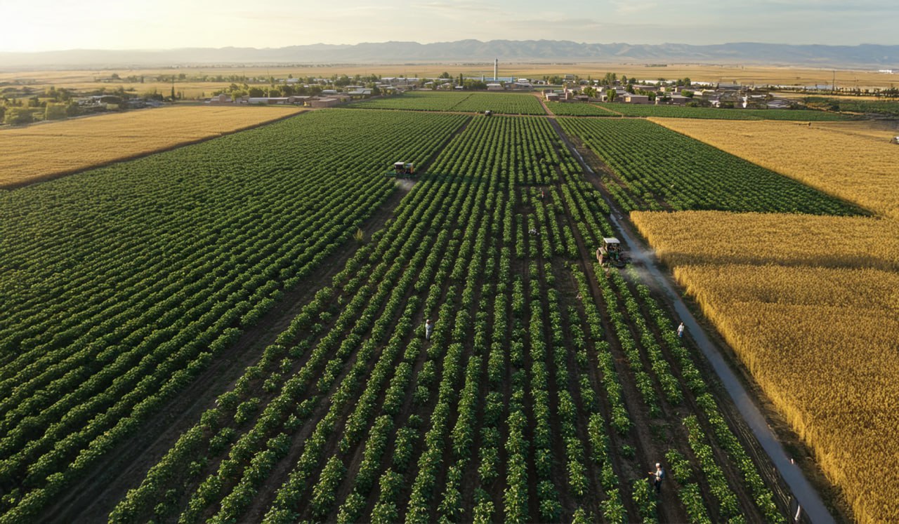 Qishloq xo'jaligida yerdan foydalanish samaradorligini oshirishga ...