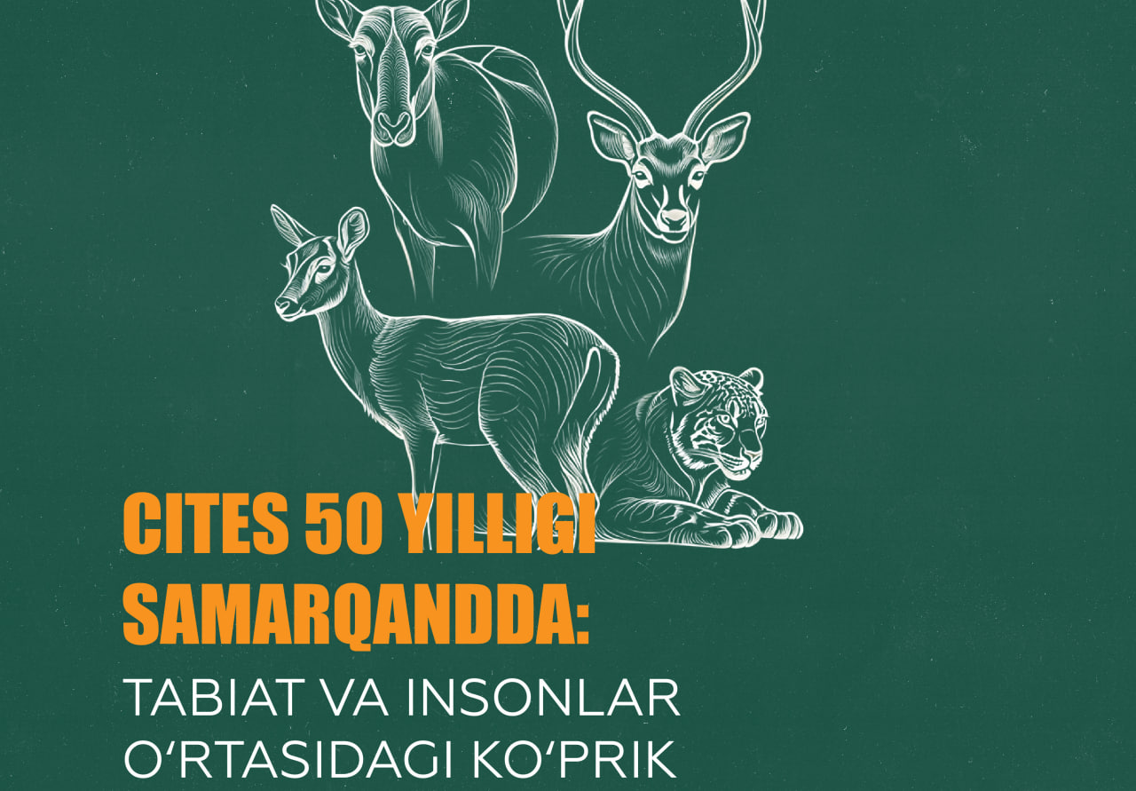 CITES CoP20 ga 100 kun: O‘zbekiston rasmiy konferensiya shiorini e’lon ...