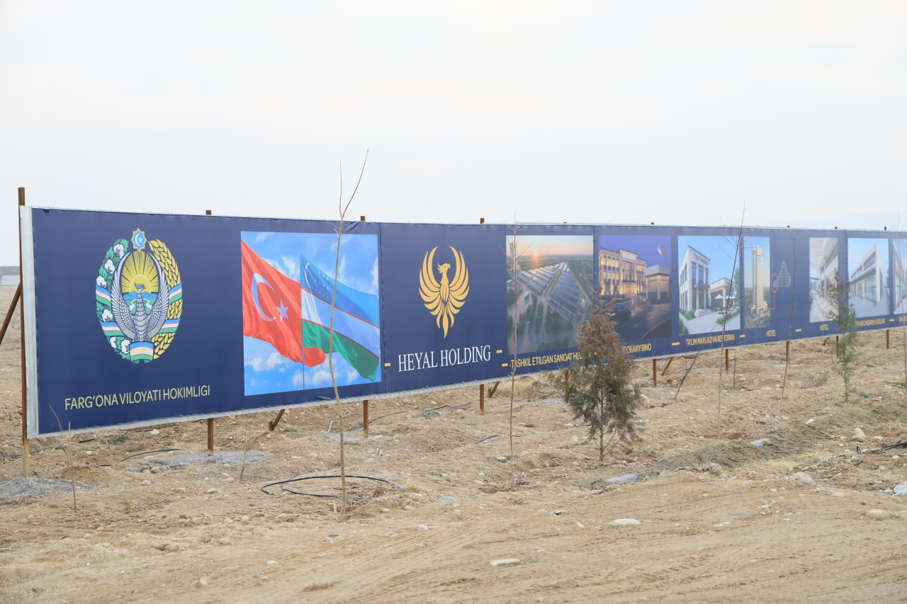 Қува туманида Туркиянинг "Heyal holding" компанияси томонидан ташкил ...